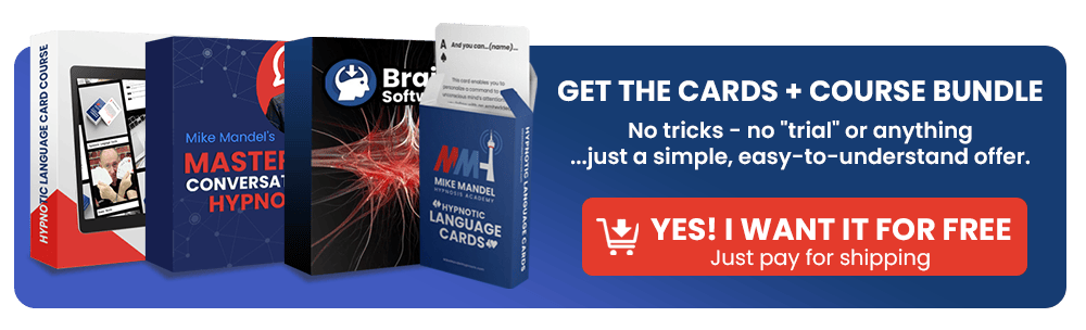 Five Fun Hypnotic Language Patterns - Mike Mandel Hypnosis